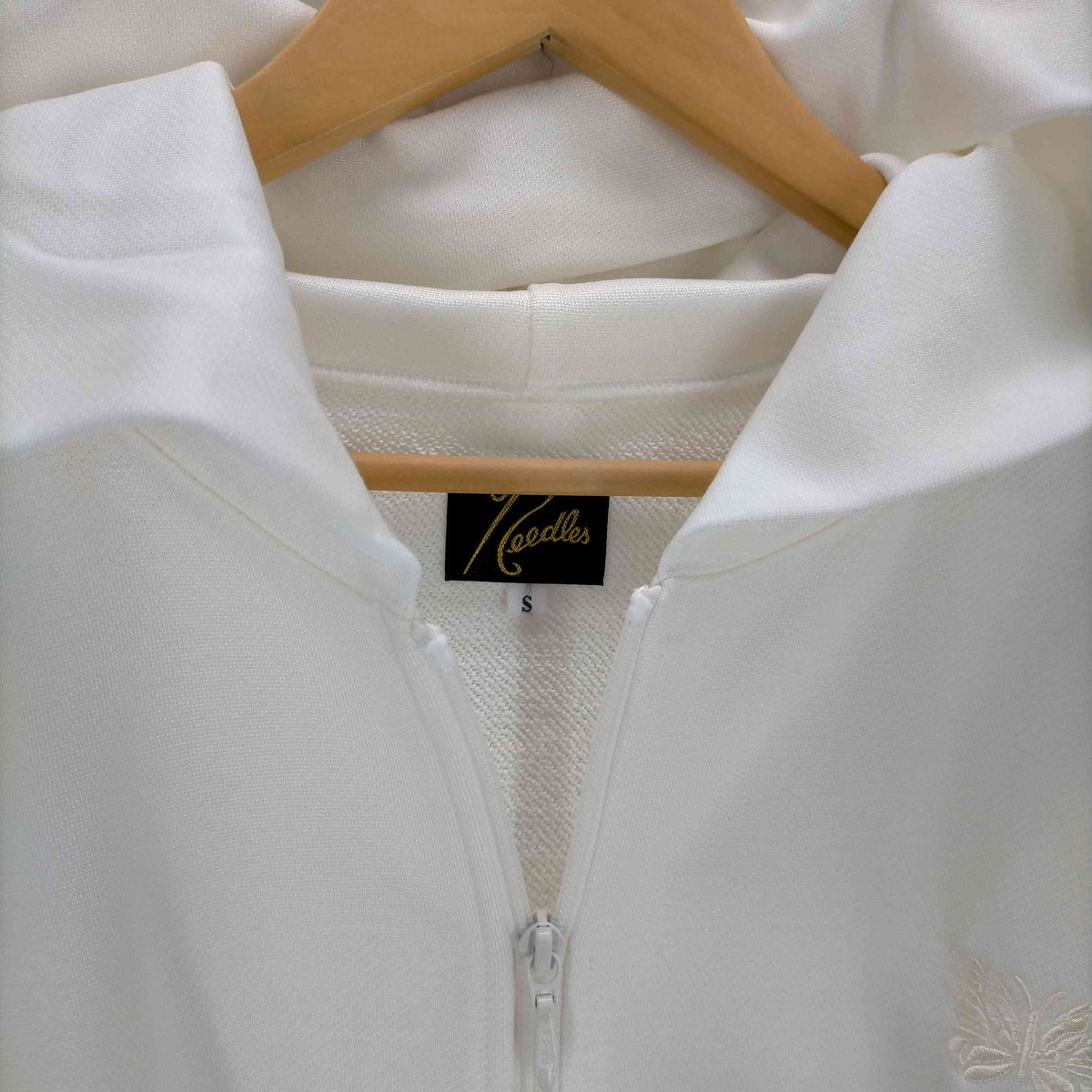 ニードルズ Needles Zipped Sweat Hoody-Bright Jersey メンズ JPN：S – ブランド古着買取販売バズストア