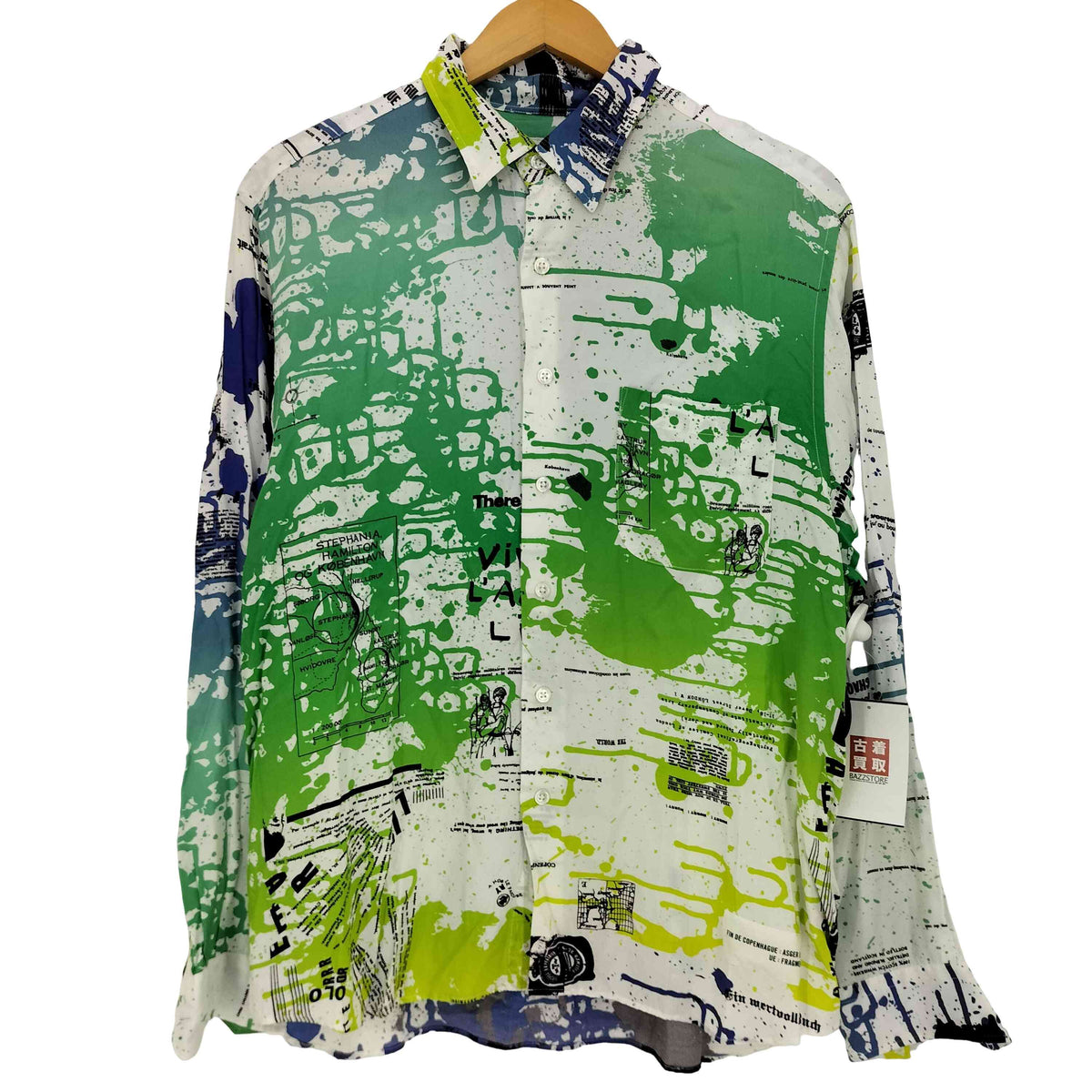 ユニフォームエクスペリメント uniform experiment BIG REGULAR COLLAR SHIRT メンズ JPN：2 ...